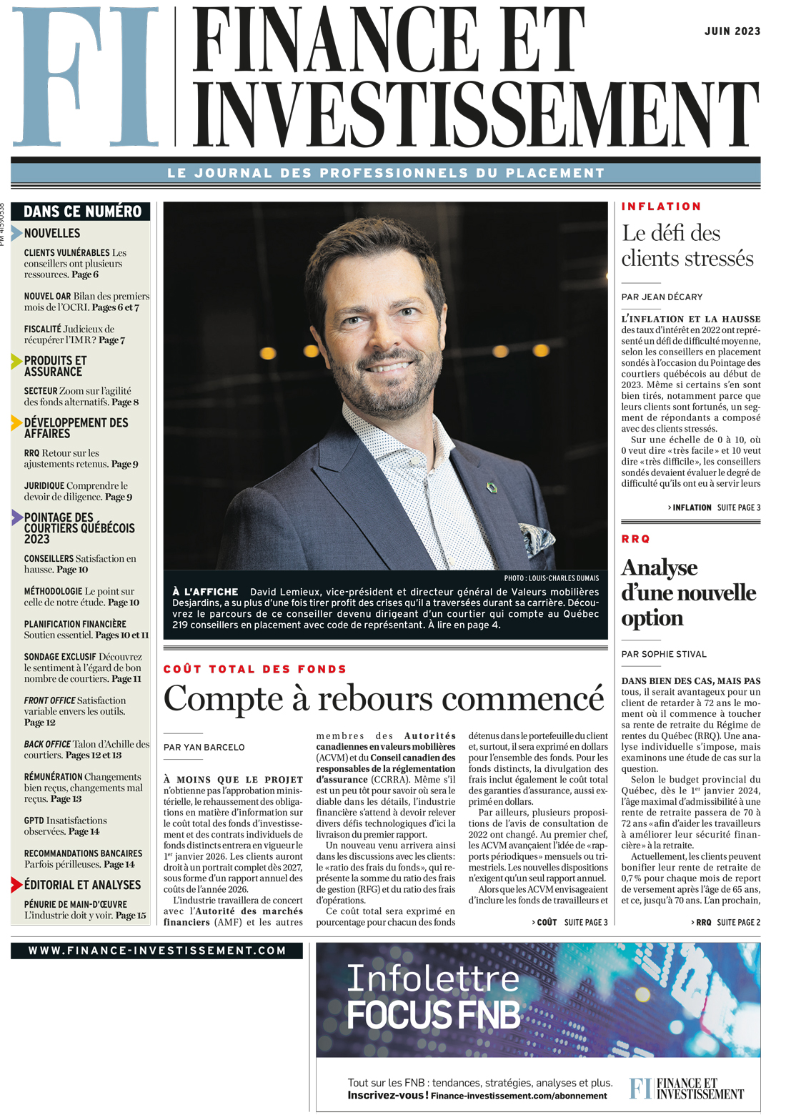 Les titres préférés d'Hugo Lavallée | Finance et Investissement